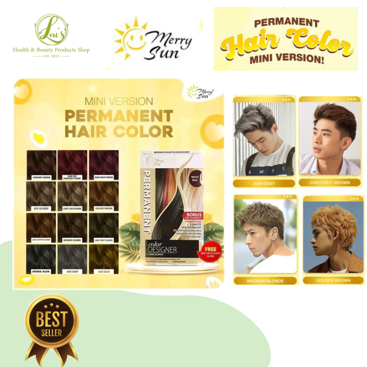 Merry Sun Permanent Hair Color Mini Version | Lazada PH