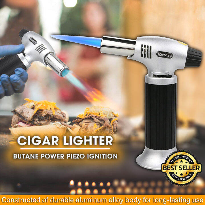 Multi Purpose Torch Automatic Butane Power Piezo Ignition Blow Igniter ...