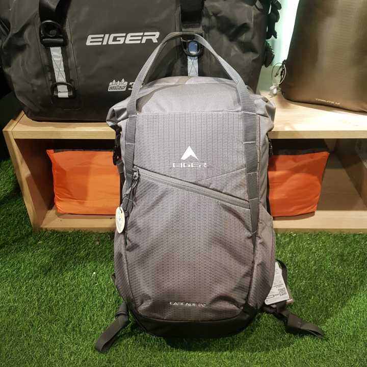TAS RANSEL EIGER CASCADE 22 WS, GRY, 22L | Lazada Indonesia