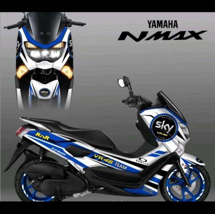 decal nmax sky | Lazada Indonesia