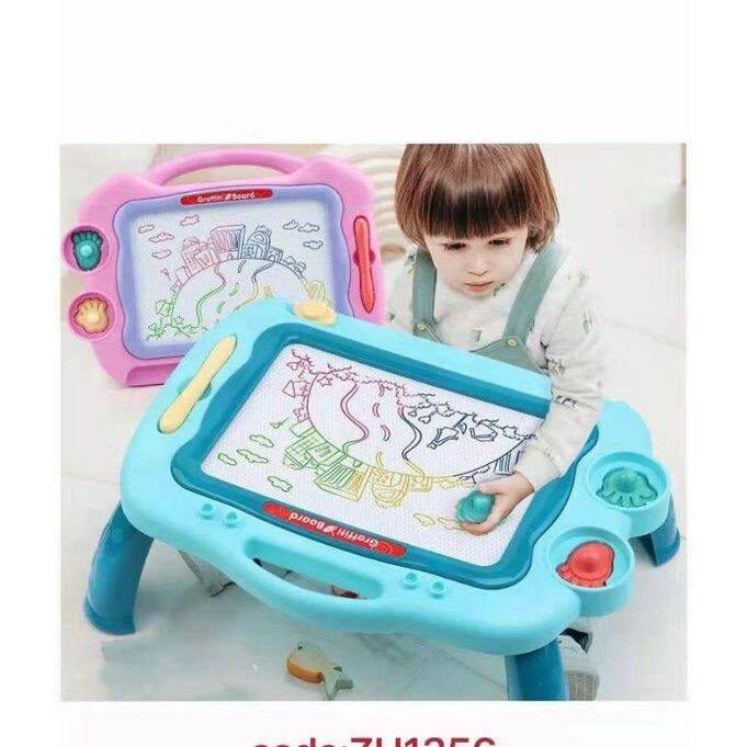 Drawing Board Toy Kids Doodle Writing Board with Stands KIDS WRITING ...