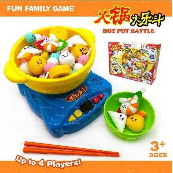 Family Hot Pot Battle Steamboat Simulation Toy Fun Cooking Kitchen ...