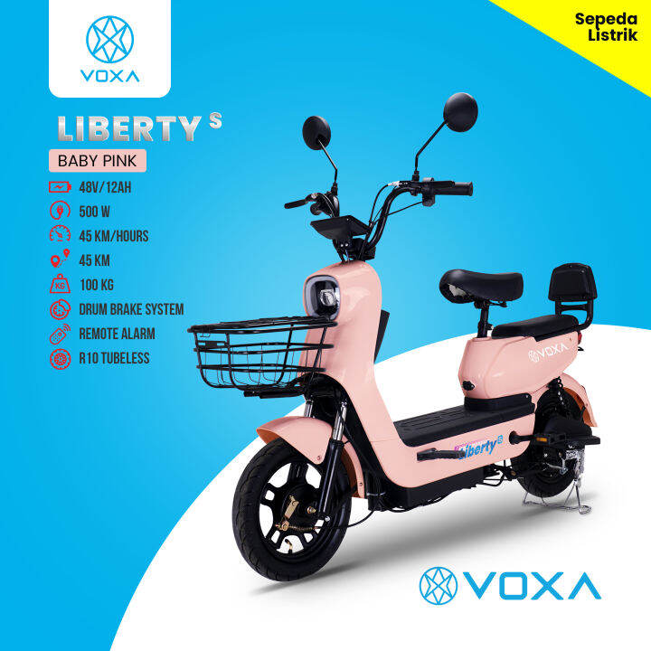 VOXA Sepeda Listik Liberty S New Series Original variasi warna | Lazada ...