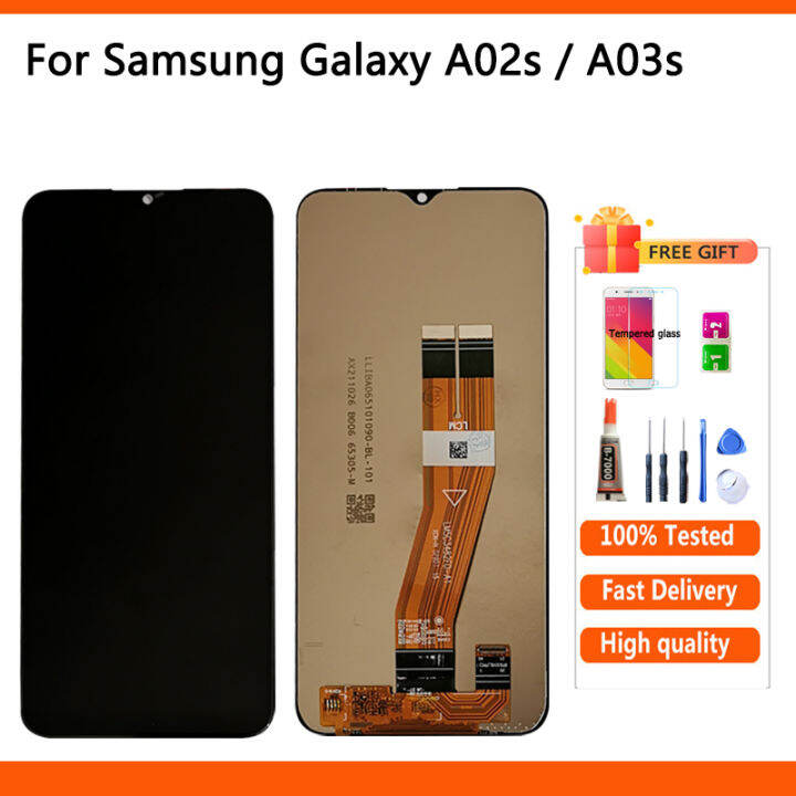 LCD For Samsung Galaxy A02s / A03s Digital Touch Screen Display Assembly For Replacement and ...