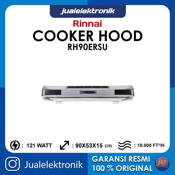 Rinnai Cooker Hood 90 cm - RH-90ER(SU) | Lazada Indonesia