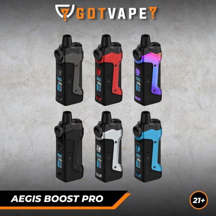 Geekvape Aegis Boost Pro 100W Pod Mod Vape - 100 ORIGINAL (COD) | Lazada PH