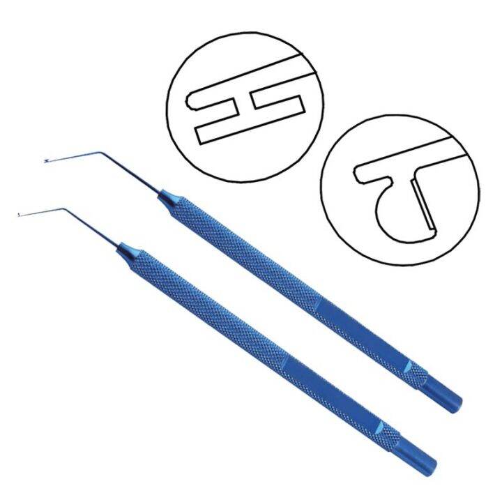 Eyelid Hook Pupil Snapper Hook Iris Hook Titanium Ophthalmic Tool ...