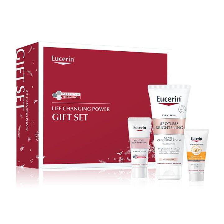 EUCERIN THIAMIDOL NY GIFT SET GWP STEP23 ยูเซอริน กิ๊ฟเซ็ทสุดคุ้ม 3ชิ้น ...