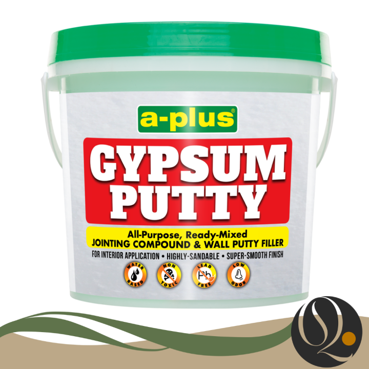 QSL Gypsum Putty Water-Based Ready to Use with High Bonding Strength ...