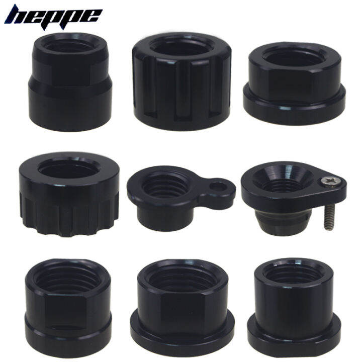 Bicycle Thru Axle Nut M12 M14 M15 Thread Axle Nuts Bike Hub Tube Shaft ...