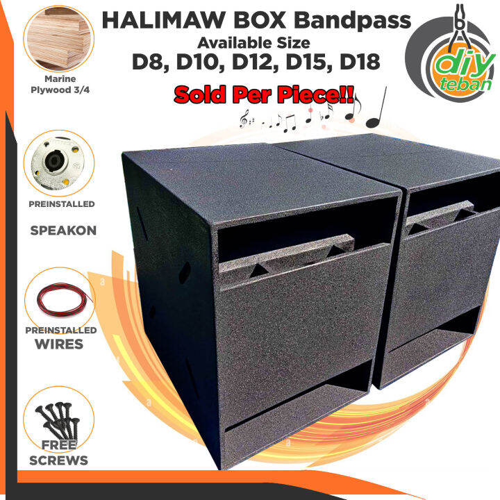 Halimaw Box, Subwoofer Box D8, D10, D12, D15, D18 Bandpass Speaker ...