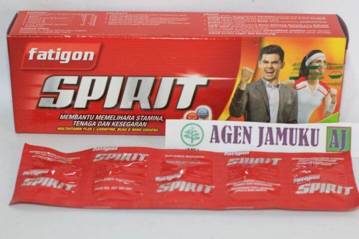 FATIGON SPIRIT MULTIVITAMIN | Lazada Indonesia