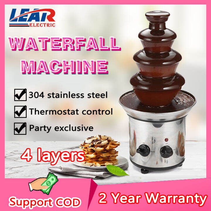Chocolate Fountain Three layer hot pot machine Three layer creative ...