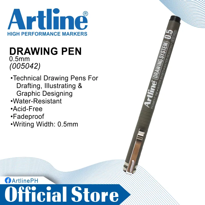 ARTLINE Drawing Pen | 0.5mm | EK235 | Lazada PH