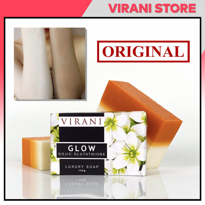 [VIRANI] Glow Kojic Glutathione Soap Whitening Soap Gluta Kojic ...
