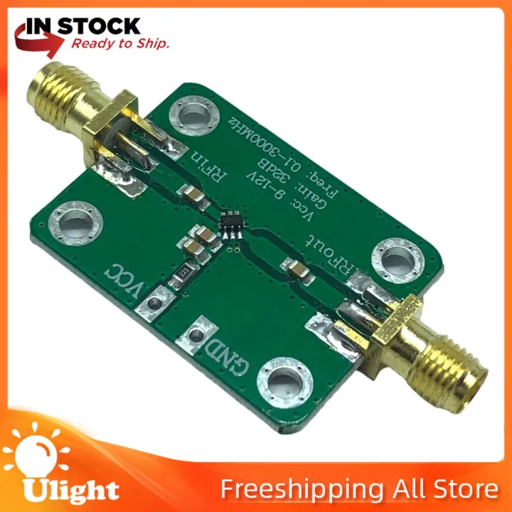 Ulight RF Broadband Amplifier,LNA 0.1-3000MHz 32dB RF Broadband ...