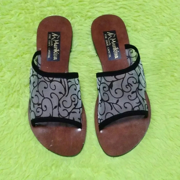 SLIPPERS FOR WOMEN & LADIES SLIP ON MADE IN MARIKINA NET HALF BUO ...