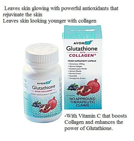 AVON Life Glutathione Whitening Supplement 30 capsules | Lazada PH