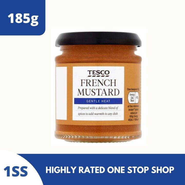 Tesco French Mustard 185g | Lazada PH