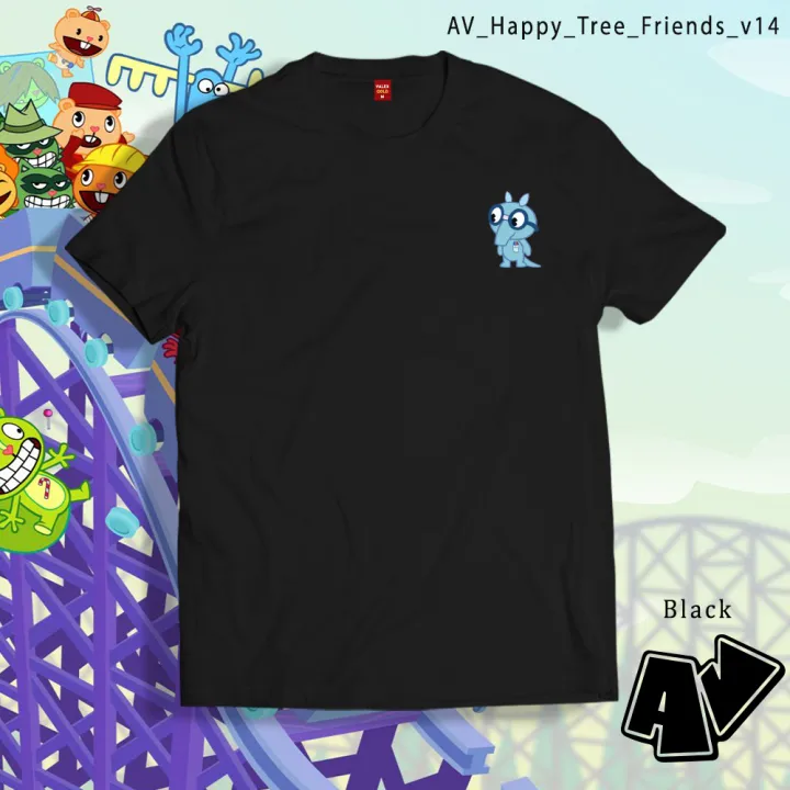 AV merch Happy Tree Friends tshirt Cartoon Anthropomorphic Forest ...
