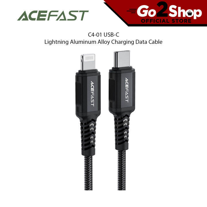 ACEFAST C4-01 USB-C To Lightning Aluminum Alloy Charging Data Cable ...