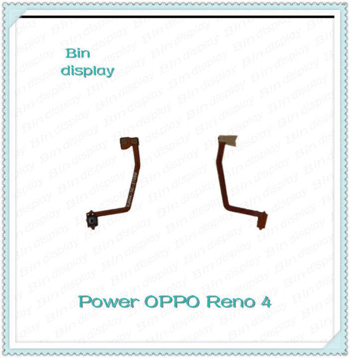 power Reno 4 4G , Reno 4 5G อะไหล่แพรสวิตช์ ปิดเปิด Power on-off (ได้1 ...
