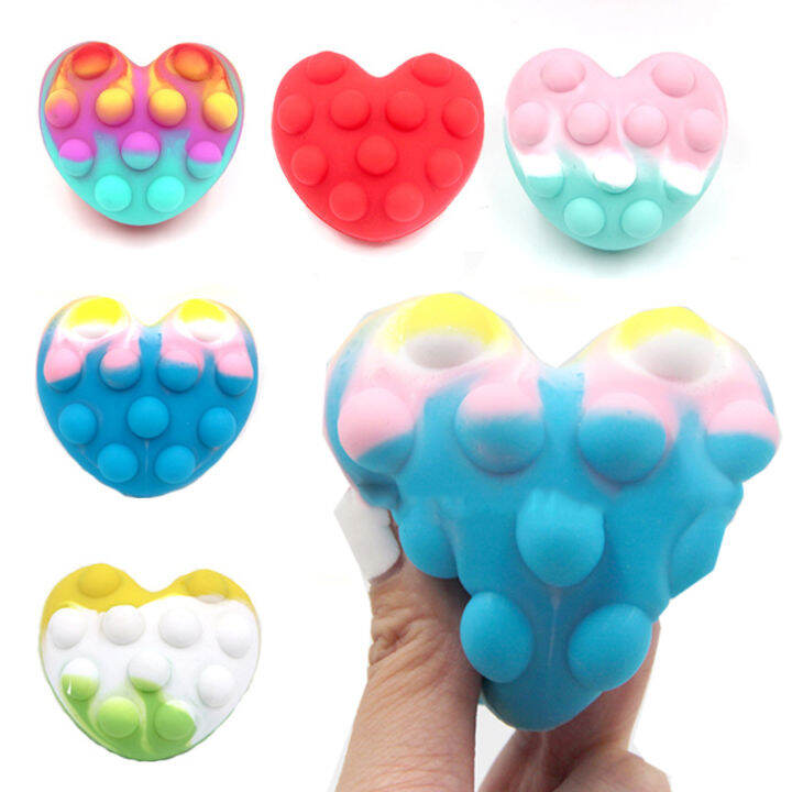 3D Ball Pop It🌈 Fidget Toy Stress Ball Heart Sheap Press Pinch Rainbow ... 3D Ball Pop It🌈 Fidget Toy Stress Ball Heart Sheap Press Pinch Rainbow ...
