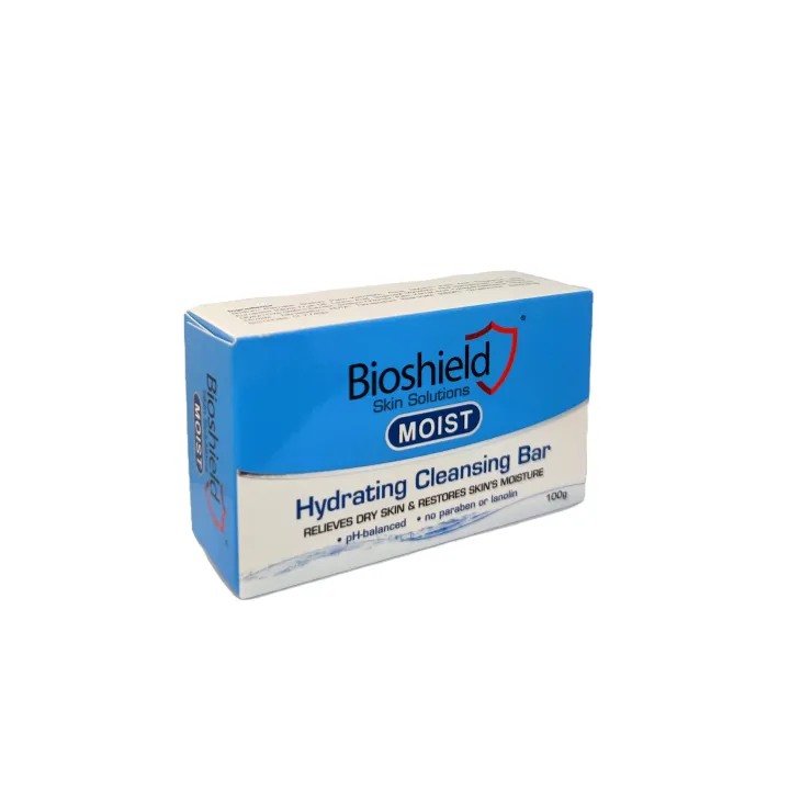 Bioshield Moist Hydrating Cleansing Bar (100g) (Ready Stock) | Lazada