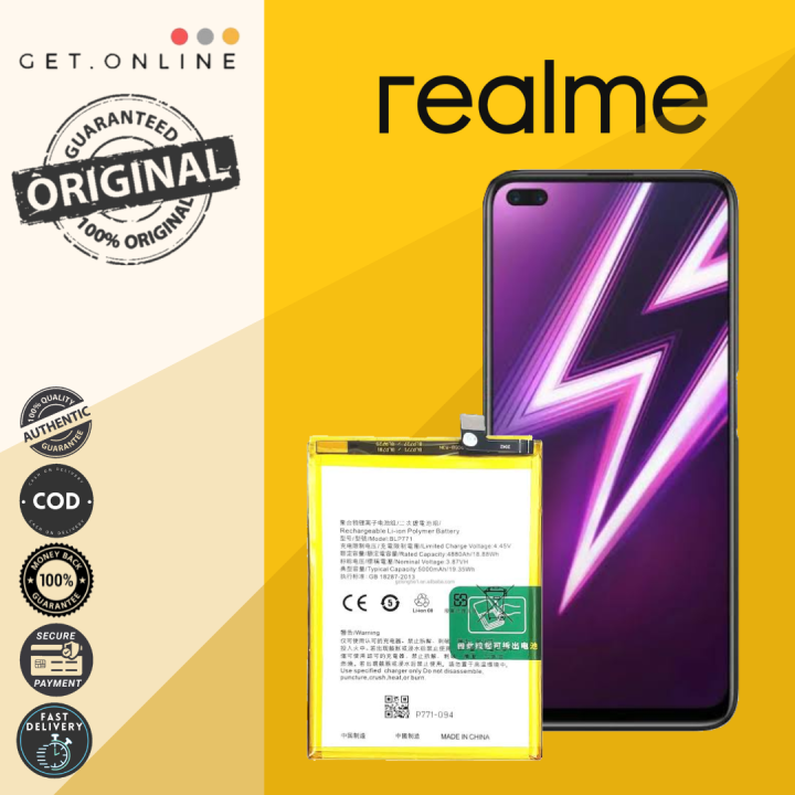 Realme 6 pro Battery Model BLP757 battery model | Lazada PH