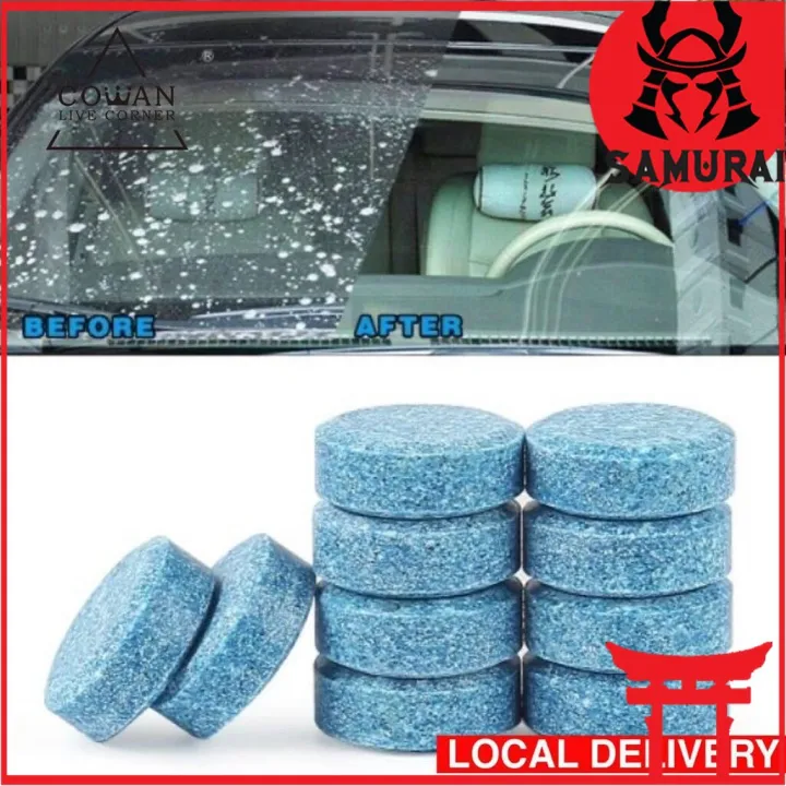 WINDSHIELD CLEANER TABLET UBAT CUCI CERMIN DEPAN BESAR PRICE FOR 1 ...