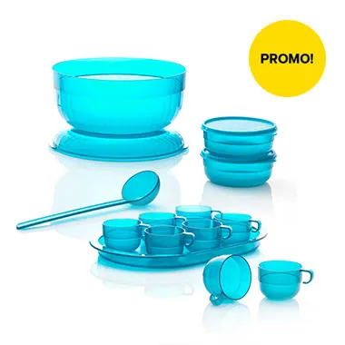 Tempat Es Buah Tupperware - Baskom Wadah Saji Tupperware - Wadah ...