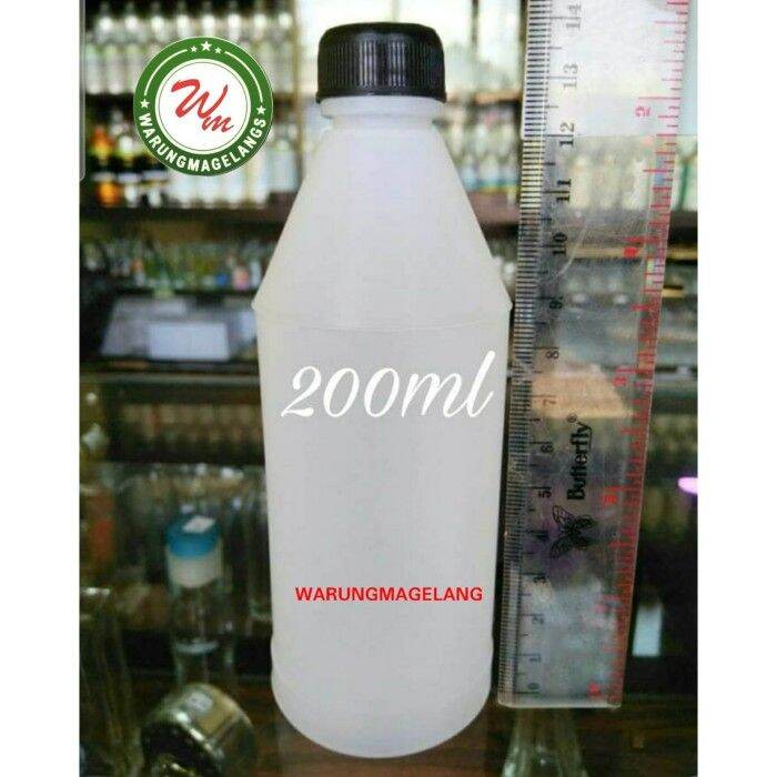 BOTOL PLASTIK 200ML BOTOL KOSONG BOTOL CUKA BOTOL ALKOHOL BOTOL PARFUM ...
