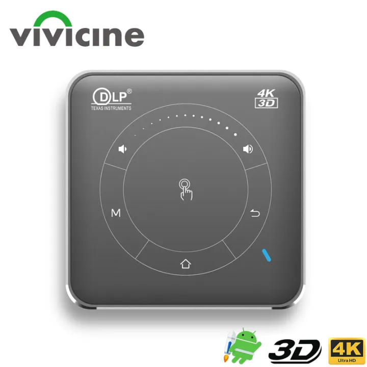 Vivicine P11 Newest Smart Pocket Mobile 3D Mini Projector,Support ...