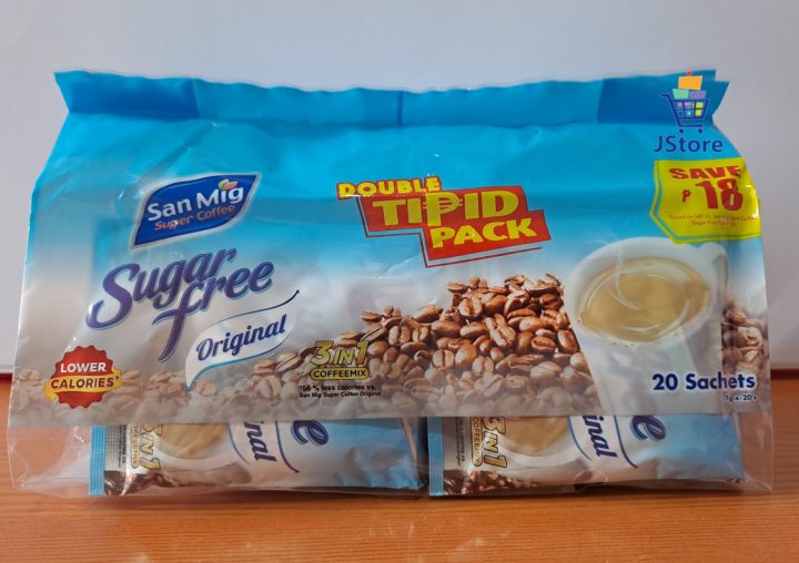 San Mig Coffee Sugar Free ORIGINAL 20s (7g) TIPID PACK | Lazada PH
