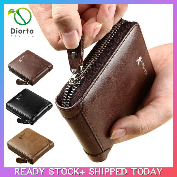 Men's Wallet Retro Horizontal Multi-Function Card Holder Multi-card Tri ...