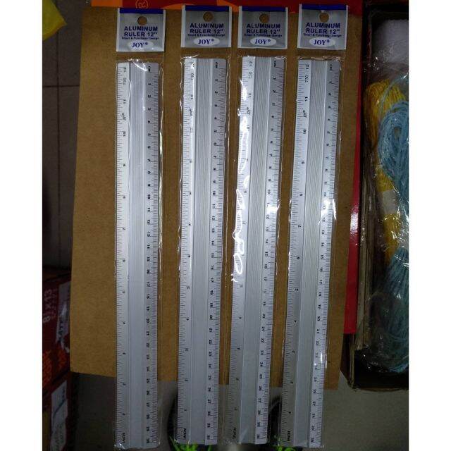 joy aluminum ruler 12" | Lazada PH