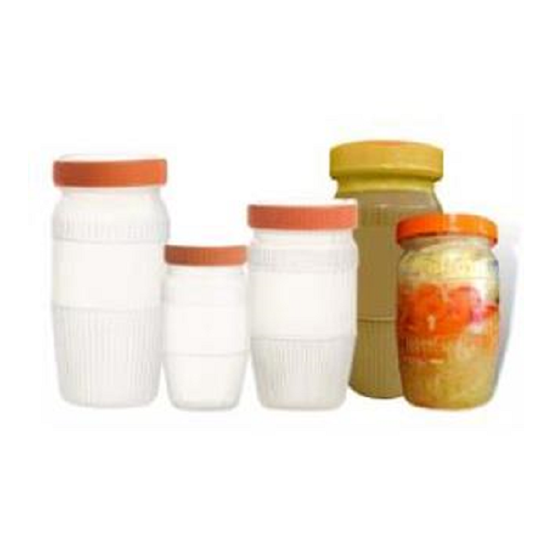 PLASTIC PEANUT BUTTER JAR SAUCE BOTTLE ATCHARA CONTAINER PICKLE BOTTLE ...