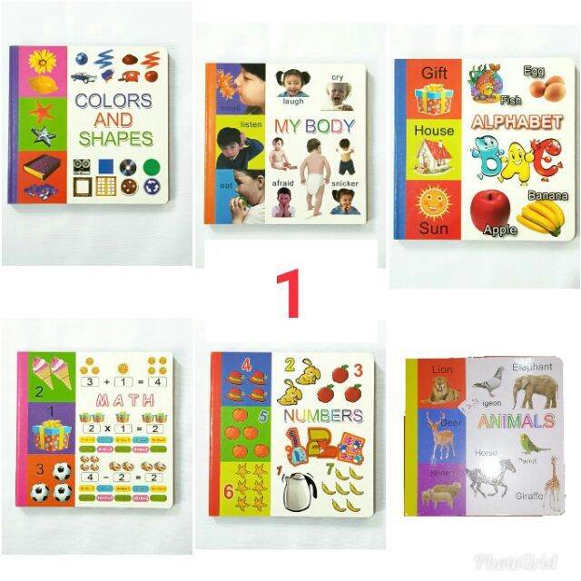 Kids educational board book,Boardbook, bookboard | Lazada PH