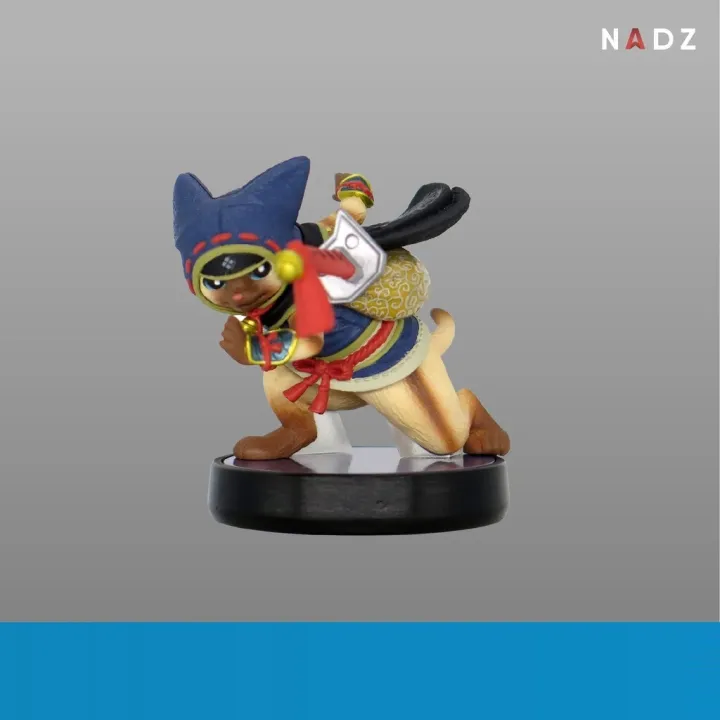 Capcom : Amiibo Monster Hunter Rise Series Figure (Palico) | Lazada.co.th