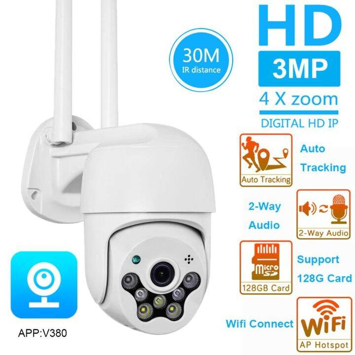【READY STOCK】 ♫Brand New V380 Pro A8 CCTV Ip Camera 1080p Hd Night ...