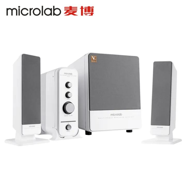 Microlab/ Mai Bo FC570 Van Gogh computer audio desktop speaker 2.1+1 ...