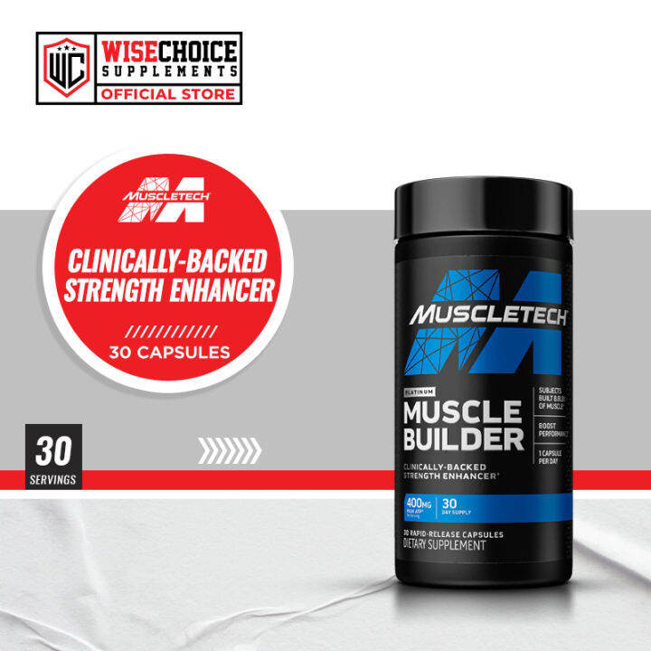 MUSCLETECH MUSCLE BUILDER 30 CAPSULES | Lazada PH
