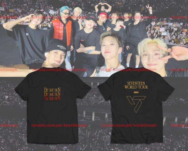 SVT BE THE SUN WORLD TOUR (SVT LOGO) INSPIRED TEES | Lazada PH