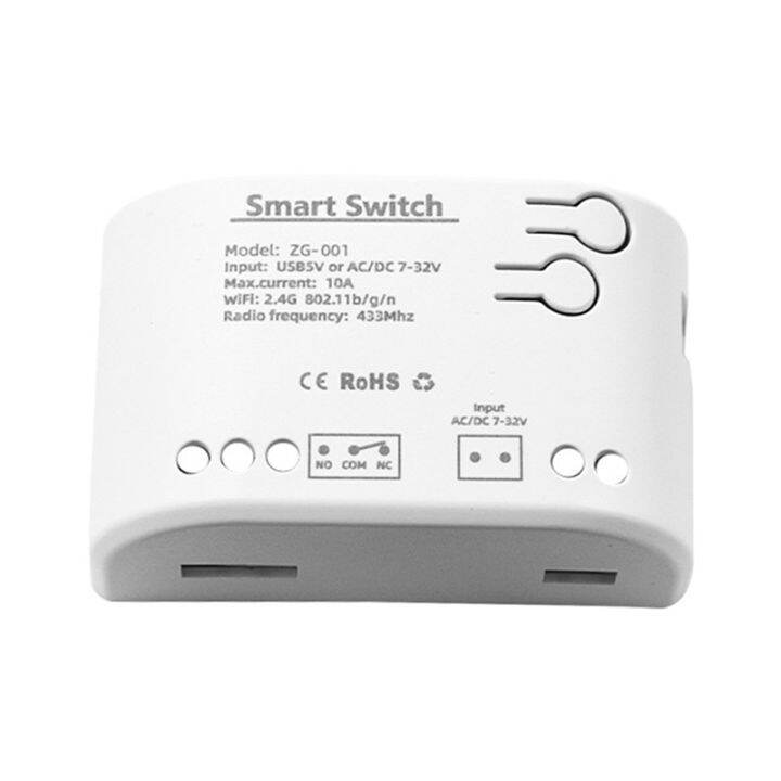1 Pcs 1CH 5V AC/DC 7-32V Relay Module Remote Control 433MHz DIY Smart ...