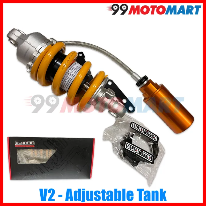 SUPRIMO Y15zr Absorber Gas Y15 Adjustable Monoshock with Tank Gas ...