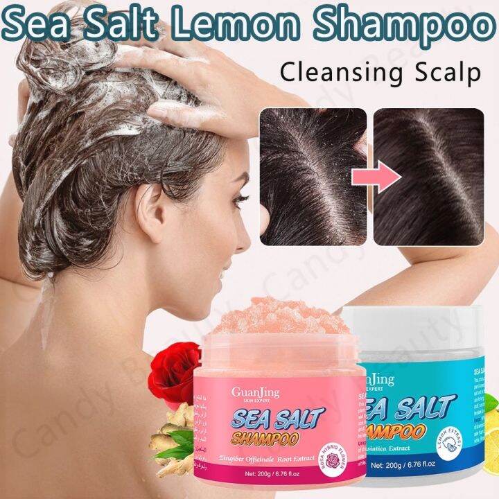 【COD】 200g Sea Salt Shampoo Anti Dandruff Hair Treatment For Scalp ...