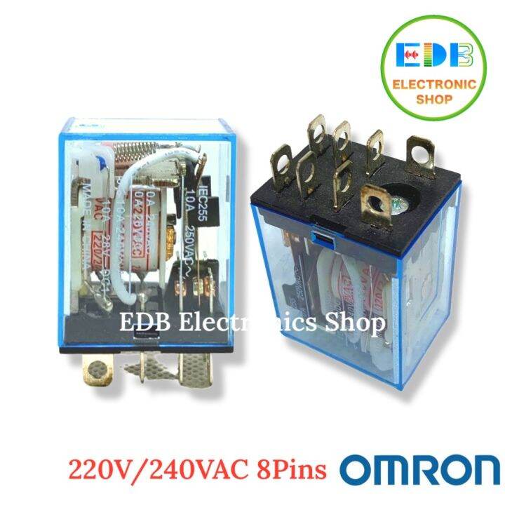 Relay 220V / 240VAC 8pins 10A | Lazada PH