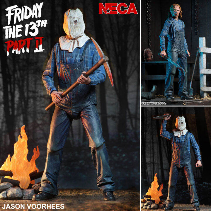 Model โมเดล ของแท้ 100% NECA Reel Toys จาก Friday the 13th PART2 1981 ...
