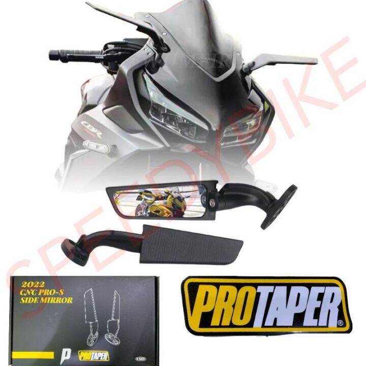 KAWASAKI NINJA 250 300 YAMAHA R15 R25 HONDA CBR REAR VIEW MIRRORS WIND ...