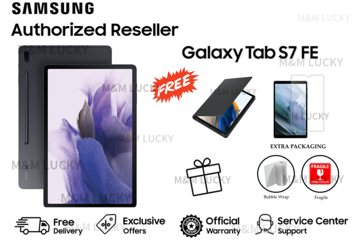 SAMSUNG GALAXY TAB S7FE(SM-T733)*ORIGINAL NEW SET *READY STOCK ...